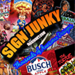 Buy Metal Signs at Sign Junky - The Sublimation Sign Shop