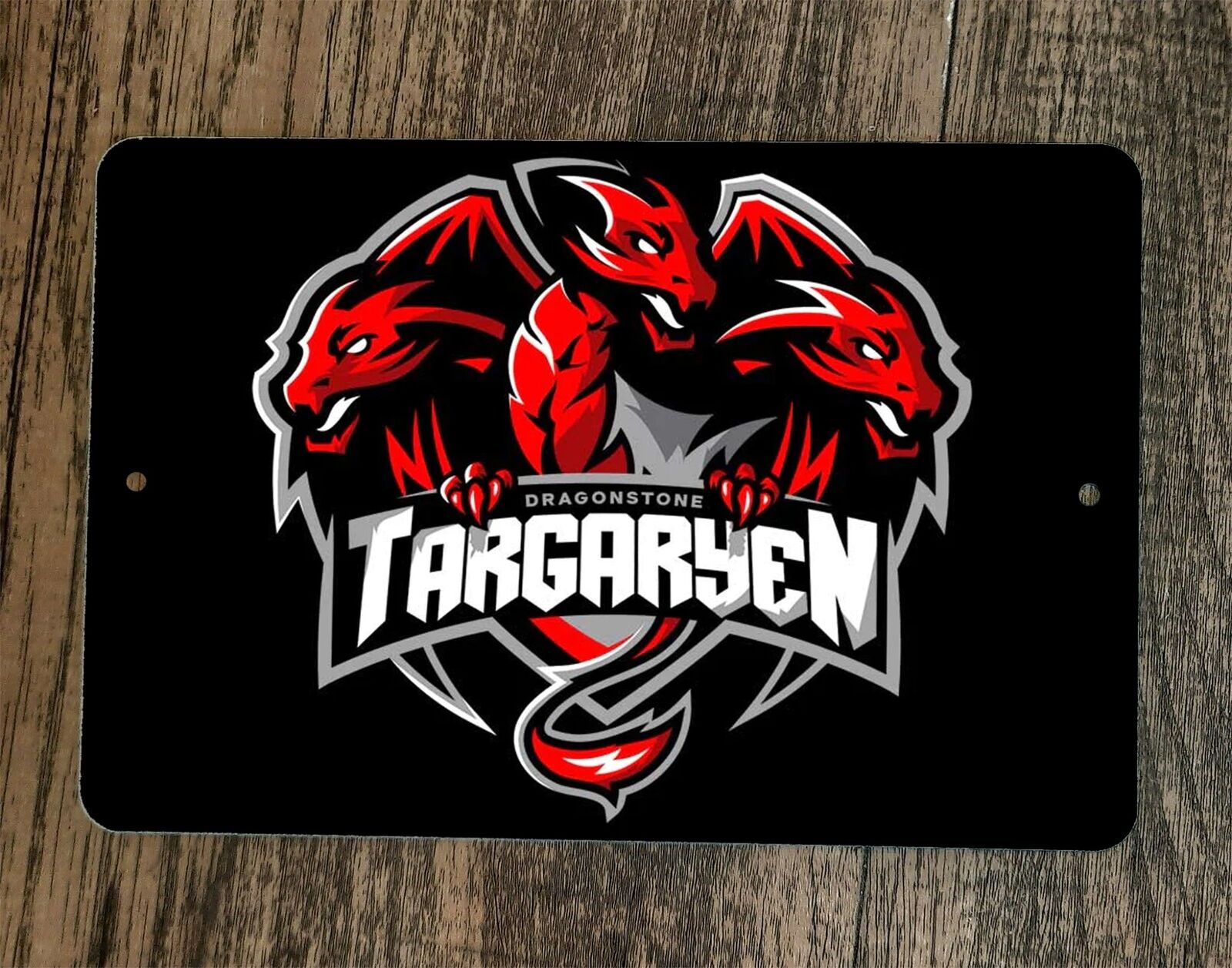 Targaryen Dragonstone 8x12 Metal Wall Sign Poster Game of Thrones ...