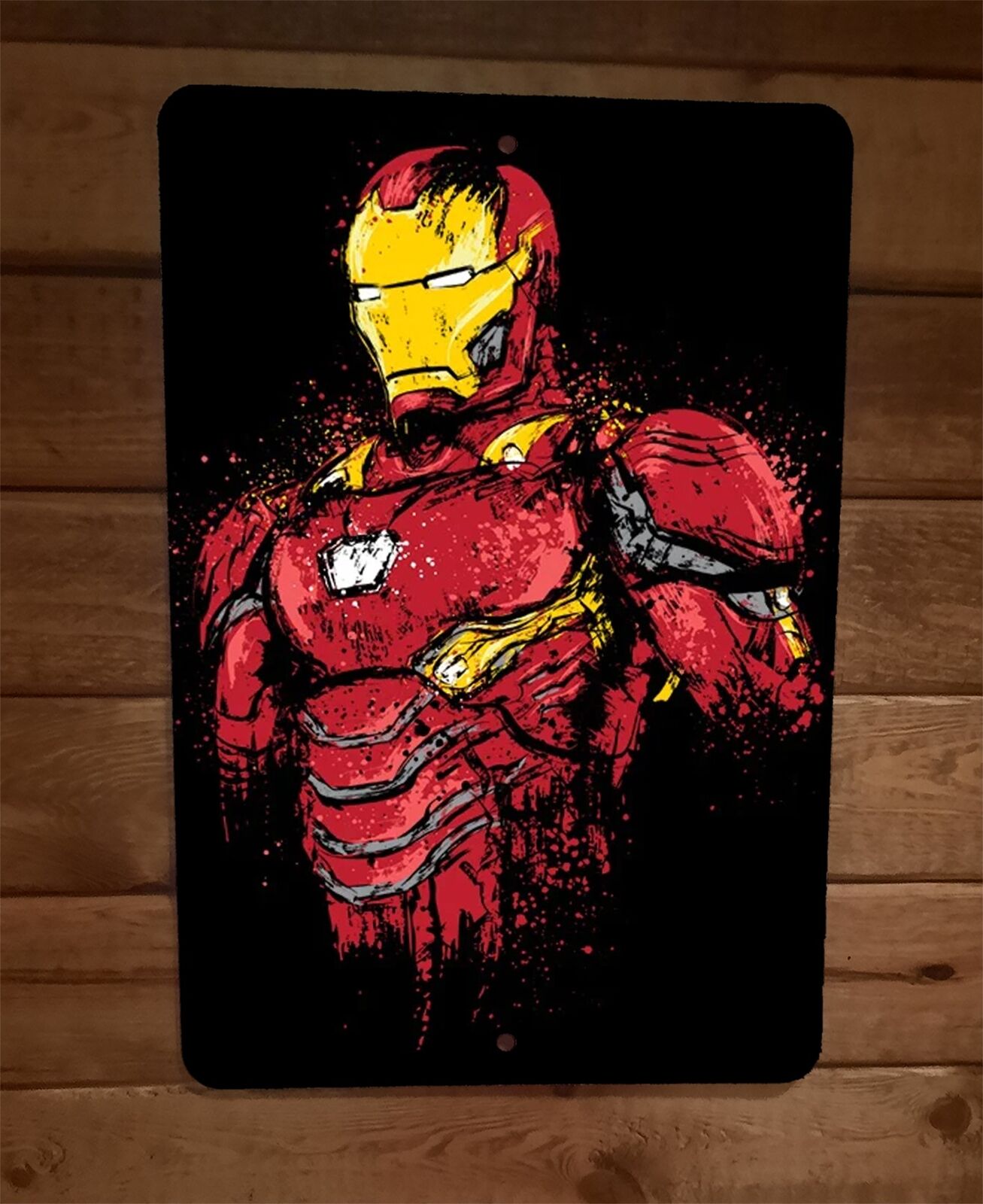 I am Iron Man 8x12 Metal Wall Sign Poster – Sign Junky
