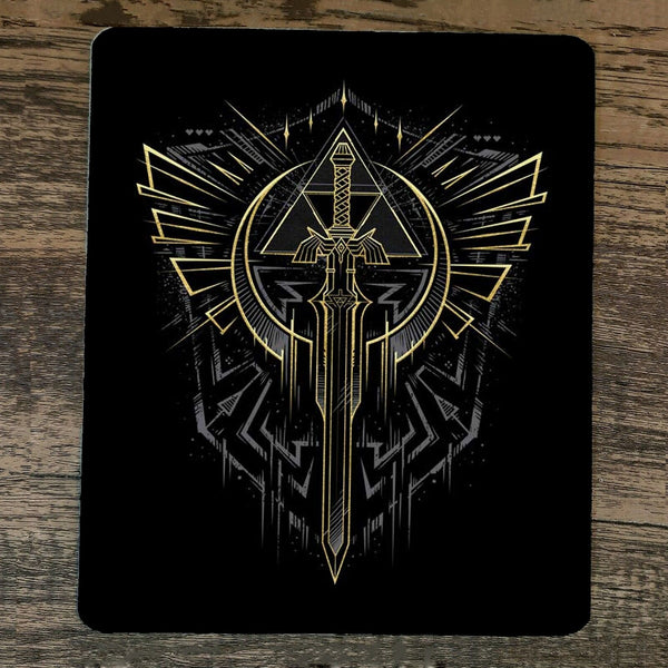 Master Sword Hero Mouse Pad Legend of Zelda Gaming Accessory – Sign Junky